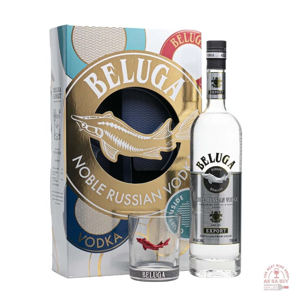 Rượu Vodka Beluga Noble Hộp Quà Tết 2024 - Thế giới rượu ngoại