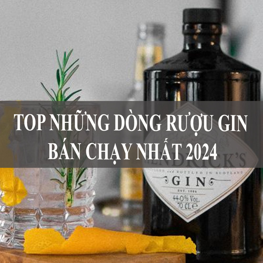 Top Những Dòng Rượu Gin Bán Chạy Nhất 2024 - Thế giới rượu ngoại
